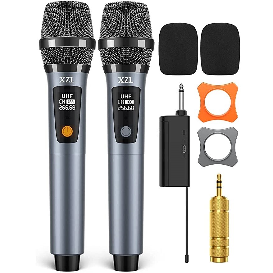 Uhf Draadloze Karaoke Microfoon Draagbare Handheld... – Vicedeal
