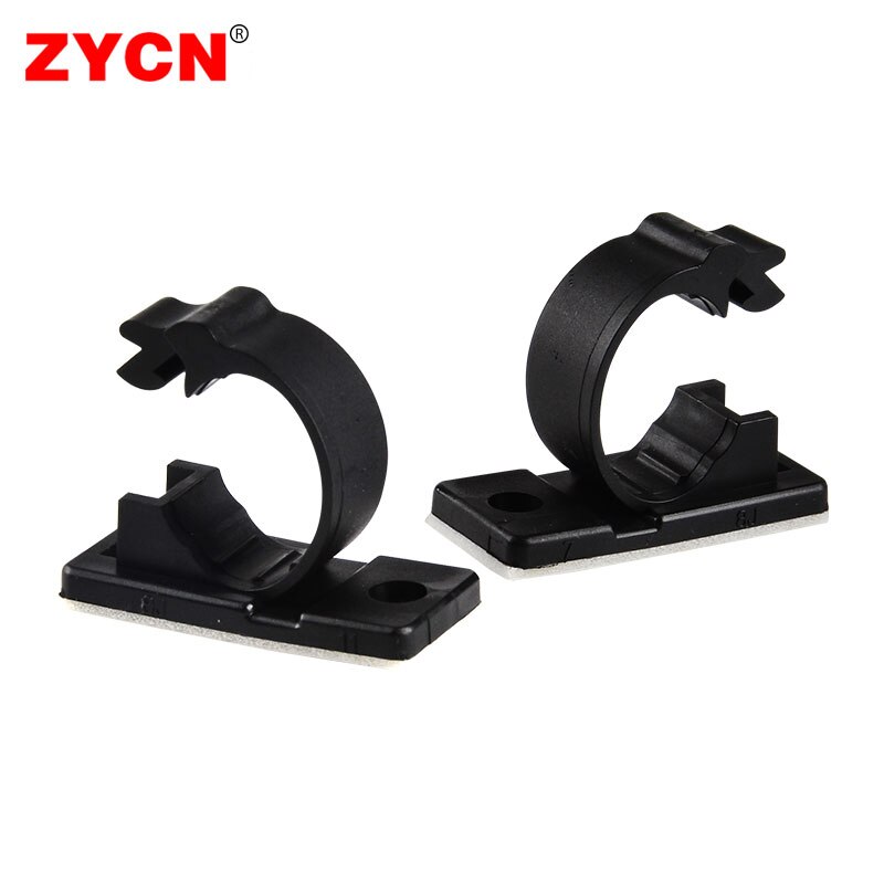 100PCS Cable Line Clip Clamp Sticky Self-Adhesive ... – Vicedeal