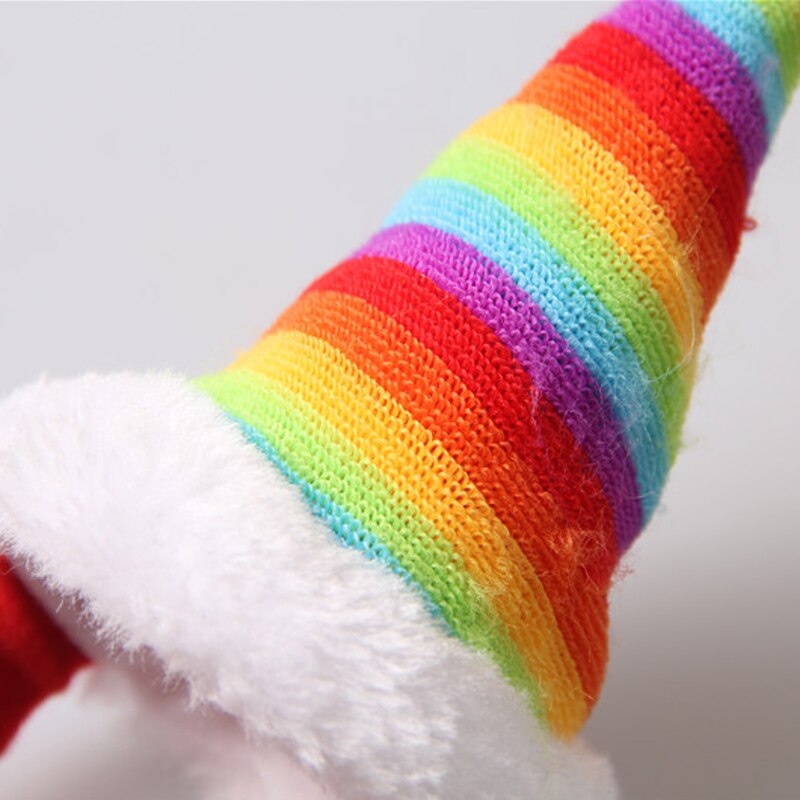 1Pcs Pet Hoed Regenboog Kerst Hoed Kat Producten C... – Grandado
