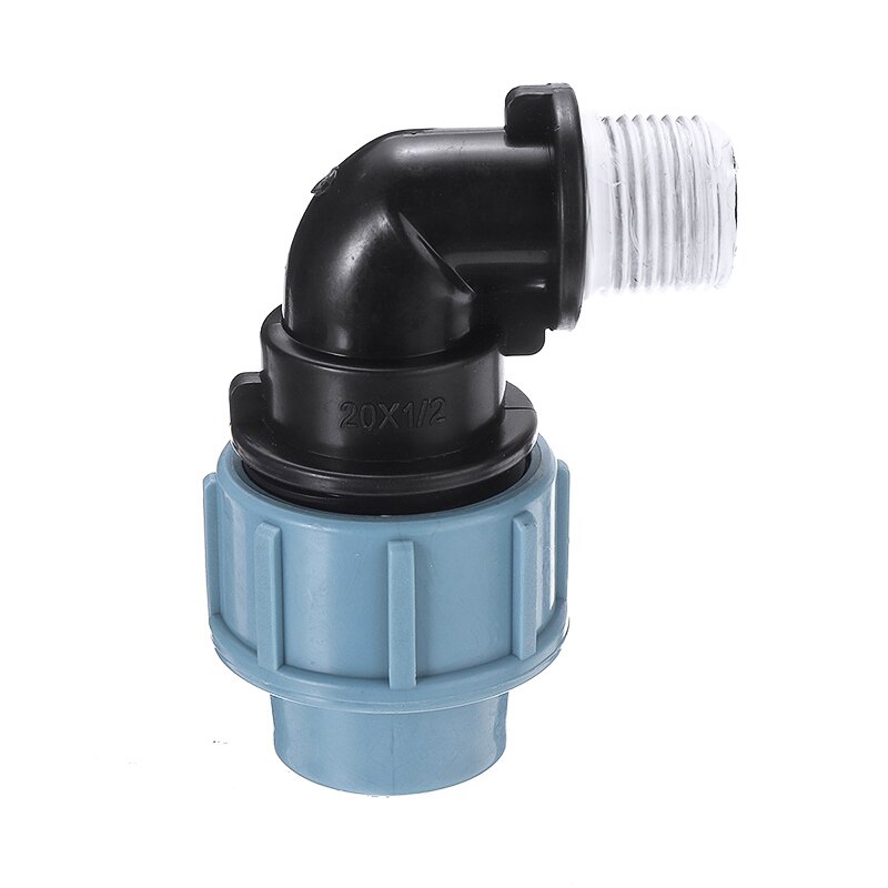 1pc 20mm IBC Tank Adapter PE Pipe Fittings Elbow O... – Grandado