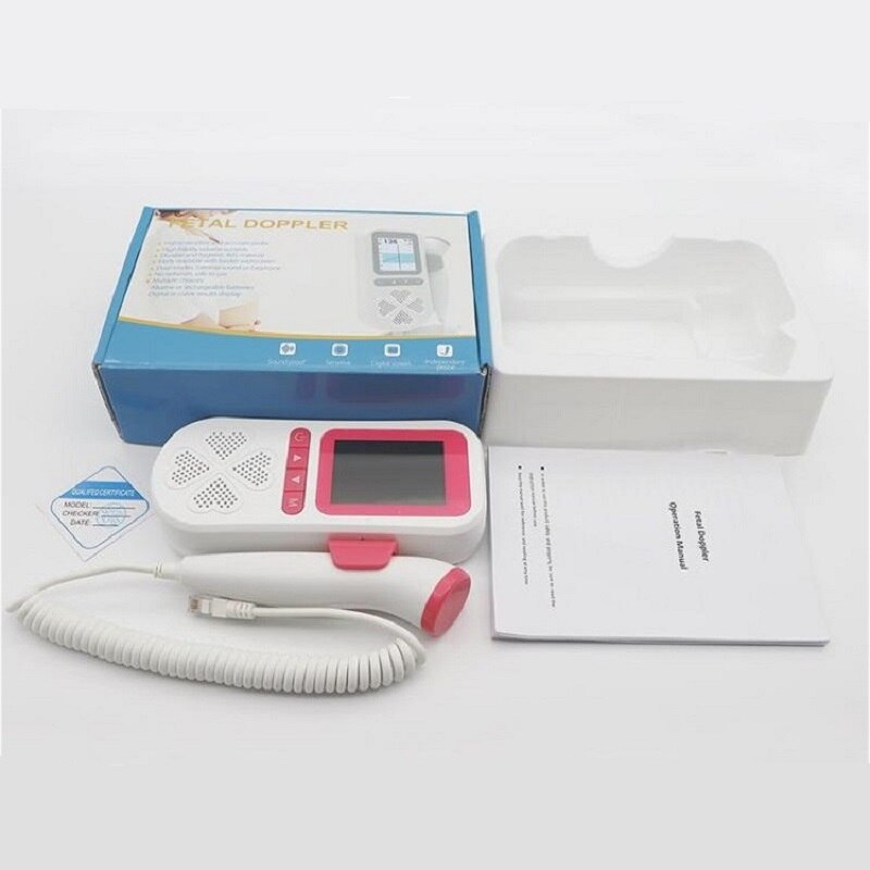 3.0MHz Prenatal Fetal Doppler Heart Rate Monitor P... – Grandado