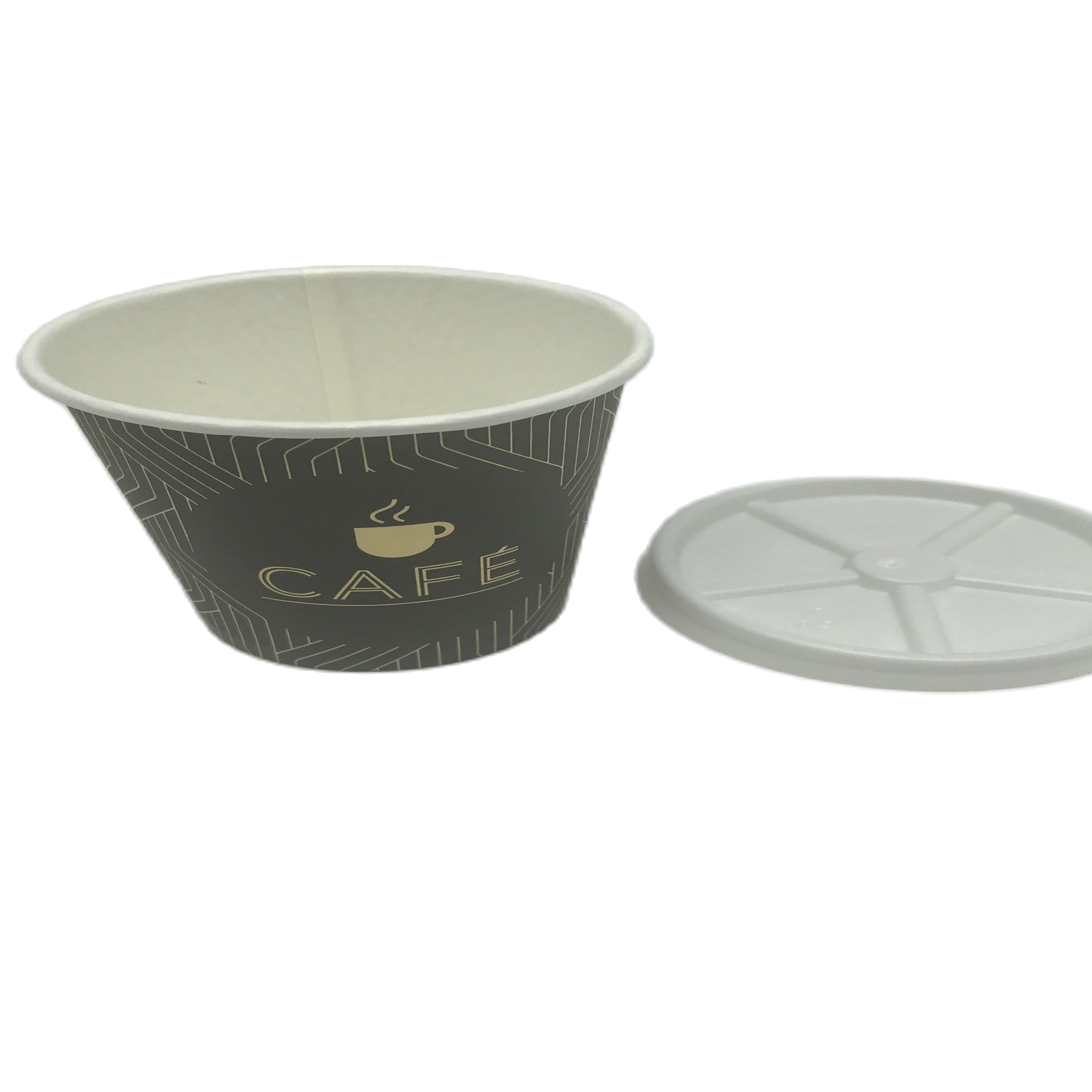 Cardboard cup with single use lid 220 to 250 cl. P... – Grandado