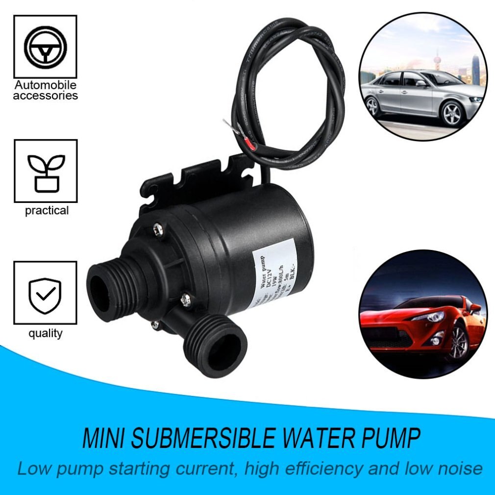 Ultra Quiet Mini DC 12V Lift 5M 800L/H Brushless M... – Grandado