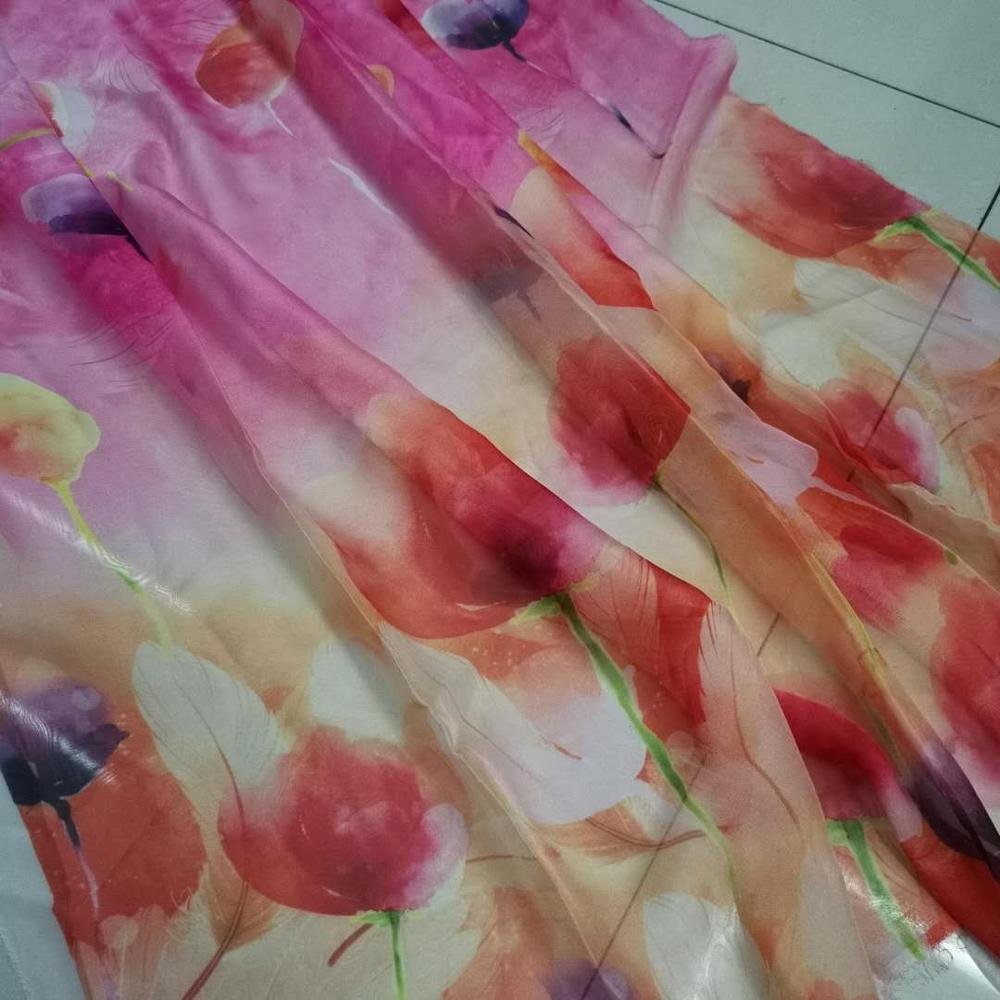 Dansen Jurk Stof Vloeiende 30D Chiffon Dunne Stof ... – Grandado