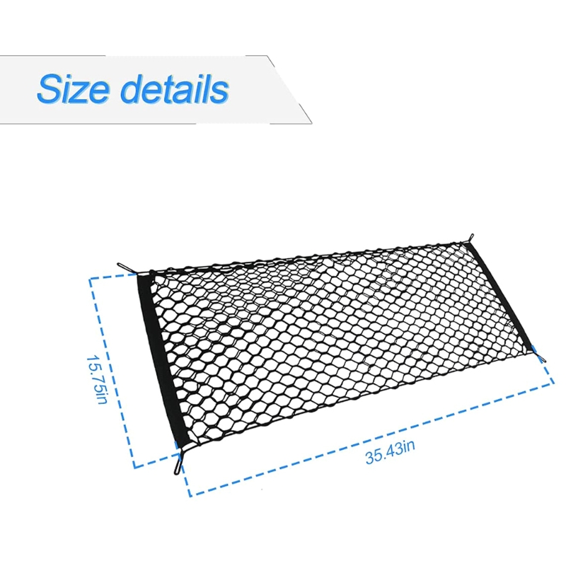 Car Storage Net Bag Stretch Mesh Net Pocket for Ca... – Vicedeal