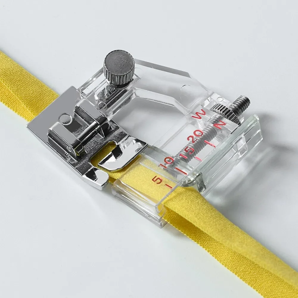 1Pcs Adjustable Bias Tape Binding Foot Snap On Pre... – Grandado