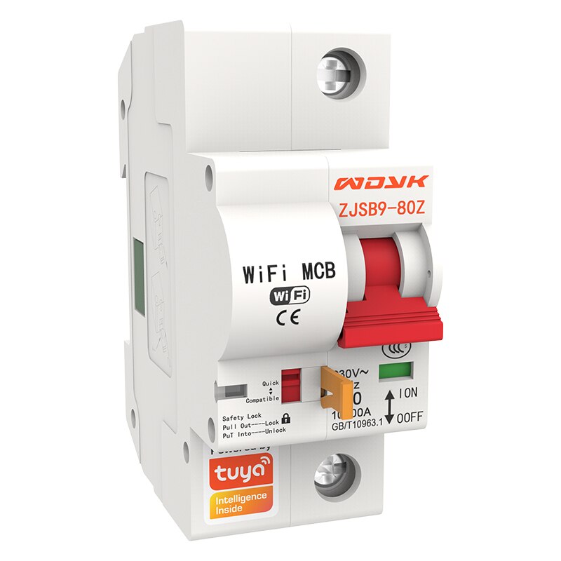 SEC 1P-4P WIFI Mini Circuit Breaker IoT Switch 16A... – Grandado