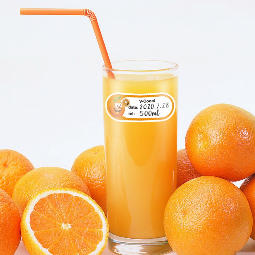 250 Pcs Food Name Date Label Stickers Kitchen Ingr... – Vicedeal