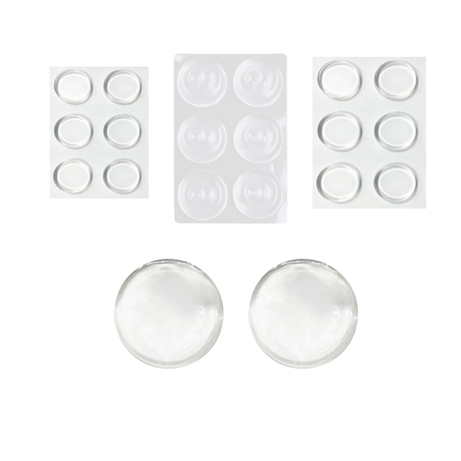 1/6 Pcs Silicone Wall Protector Door Stopper for D... – Vicedeal