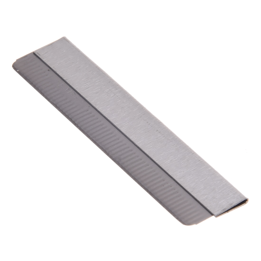 10 stk rustfrit barberblad med lige kant – Grandado