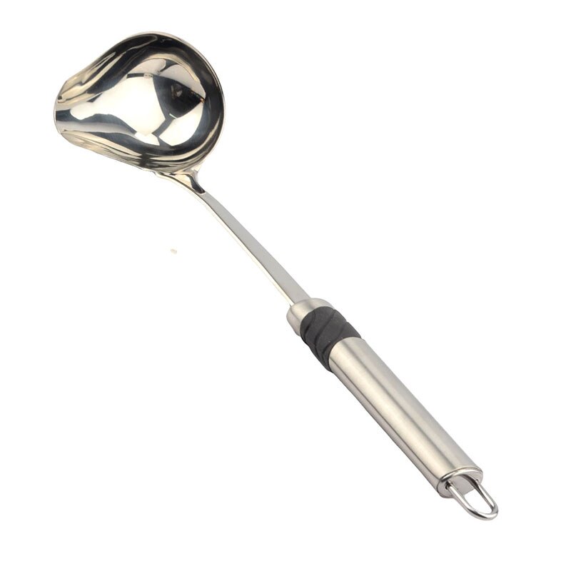 QueenTime Stainless Steel Spout Ladle Pouring Soup... – Vicedeal