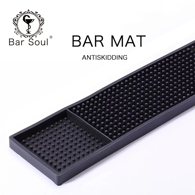 Bar Soul Strip Shaped Bar Mats Waterproof Rubber M... – Grandado