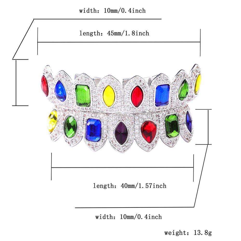 GUCY Hip Hop Gold Color Vampire Fangs Teeth Grills... – Grandado