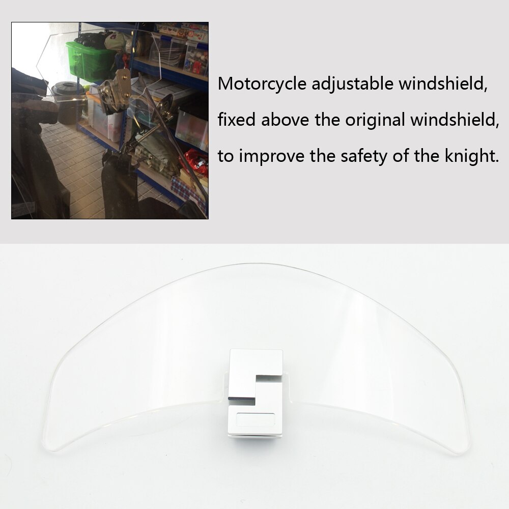 Airflow Adjustable Windscreen Wind Deflector Unive... – Grandado