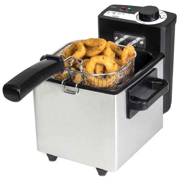 Deep-fat Fryer Cecotec Cleanfry 1,5 L 1000W Inox – Grandado