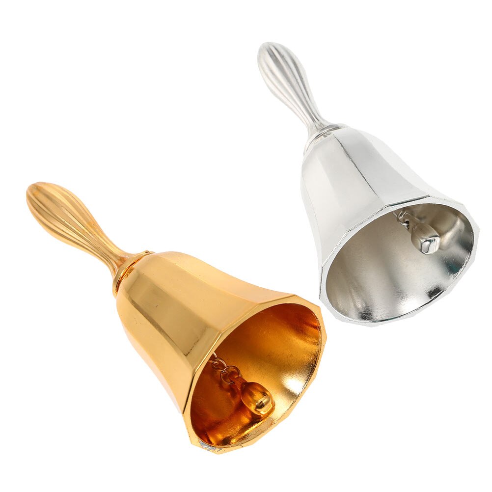 2Pcs Hand Call Bells European Style Call Bells Zin... – Grandado