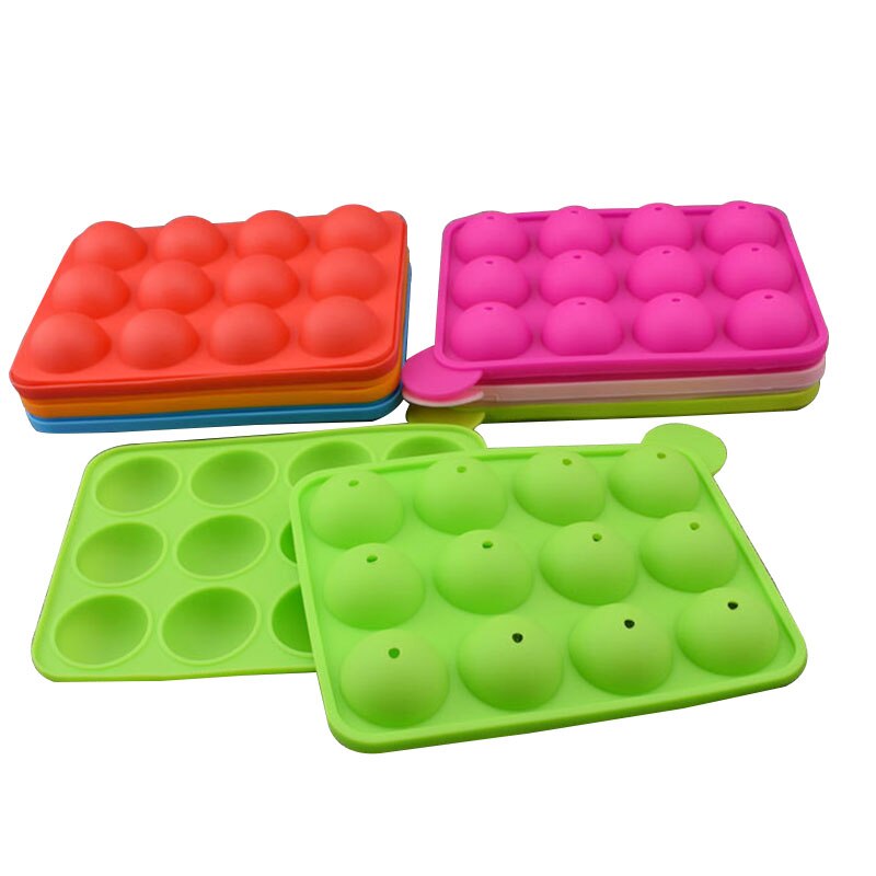 12 Gaten Lollipop Mold Stick Lade Mould Chocolade ... – Vicedeal