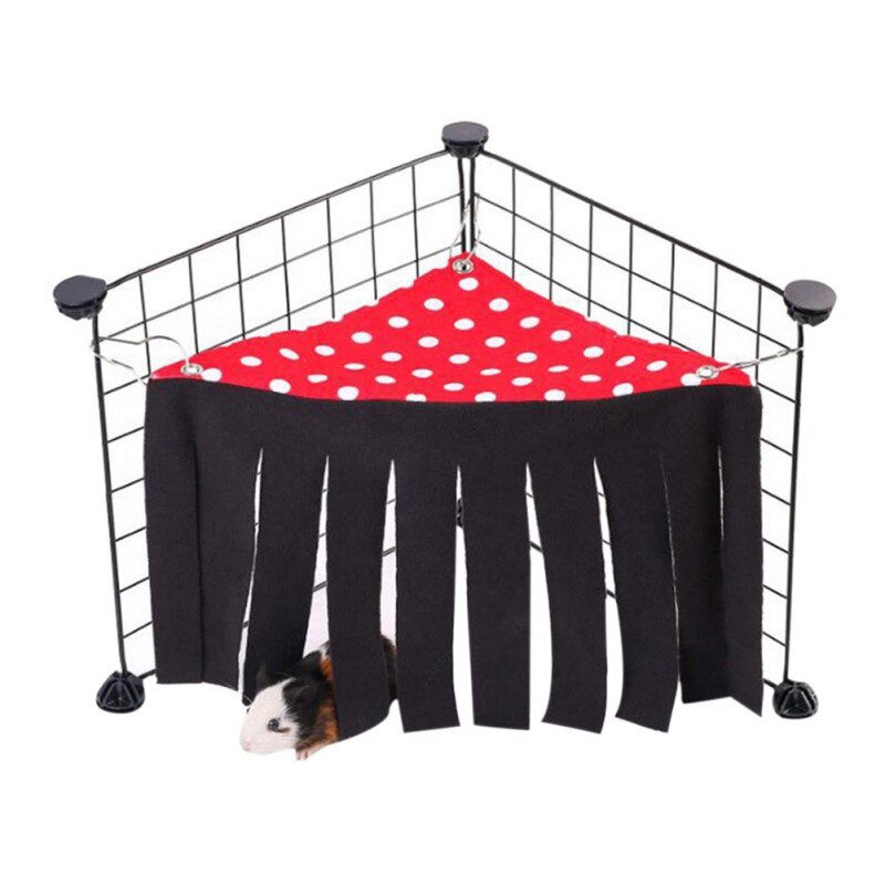 Pet Small Hideout Corner Cloth Tassels Curtain Hid... – Grandado