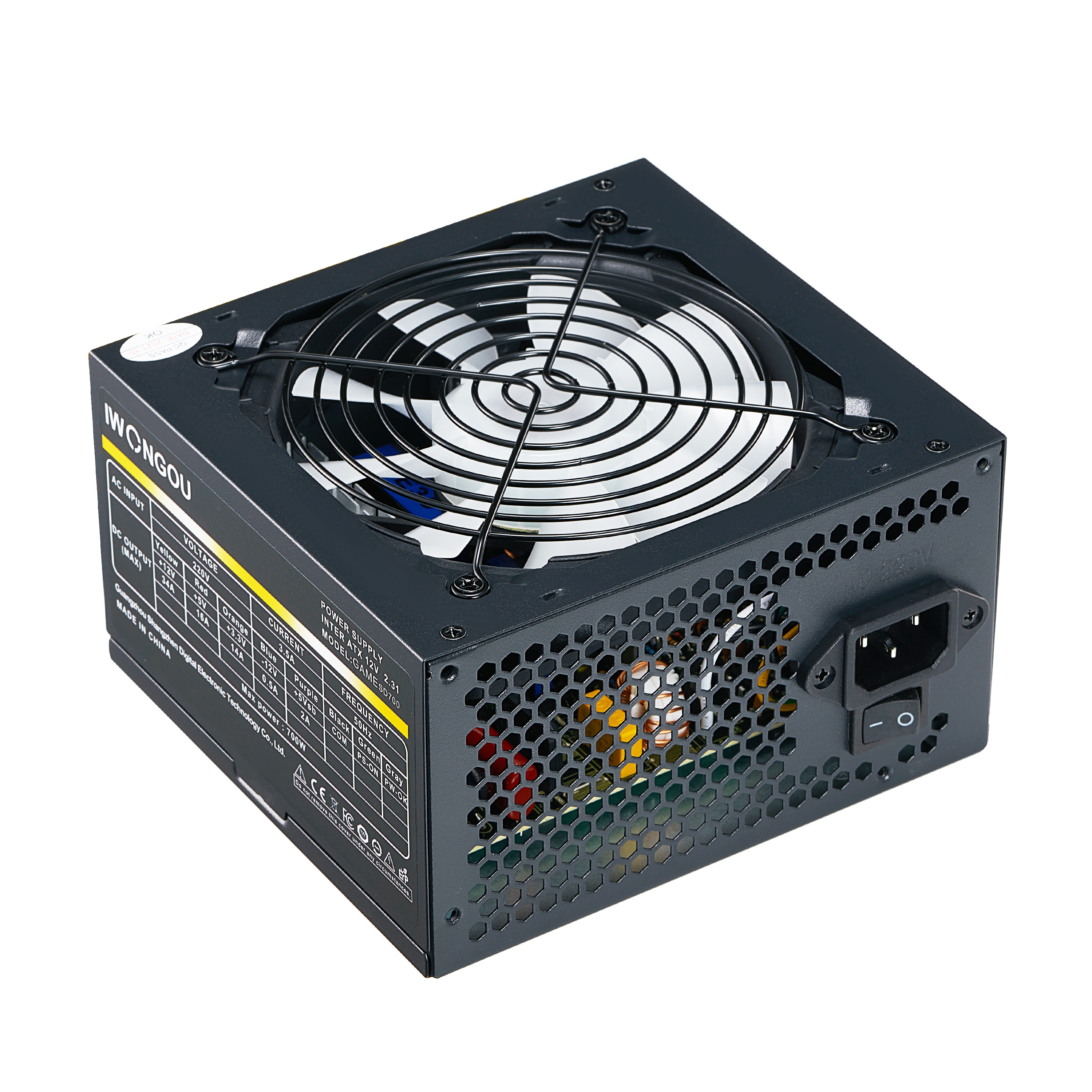 Iwongou Pc Stroombron Max 700W Voor Gaming Desktop... – Vicedeal