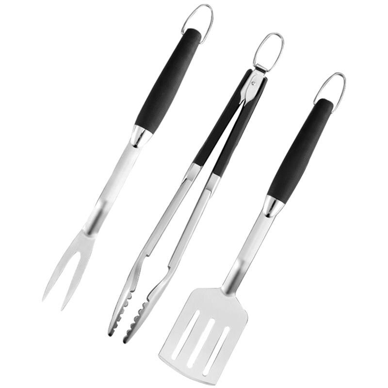 3pcs Stainless Steel Grill Utensil Set Barbecue Fo... – Grandado