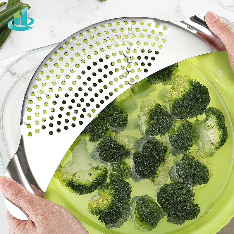 Practical Stainless Steel Spaghetti Pasta Strainer... – Grandado