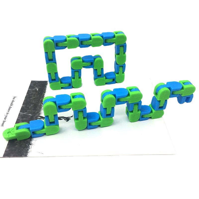 1Pcs Chain Wacky Tracks Snap Click Fidget Toys Ant... – Vicedeal
