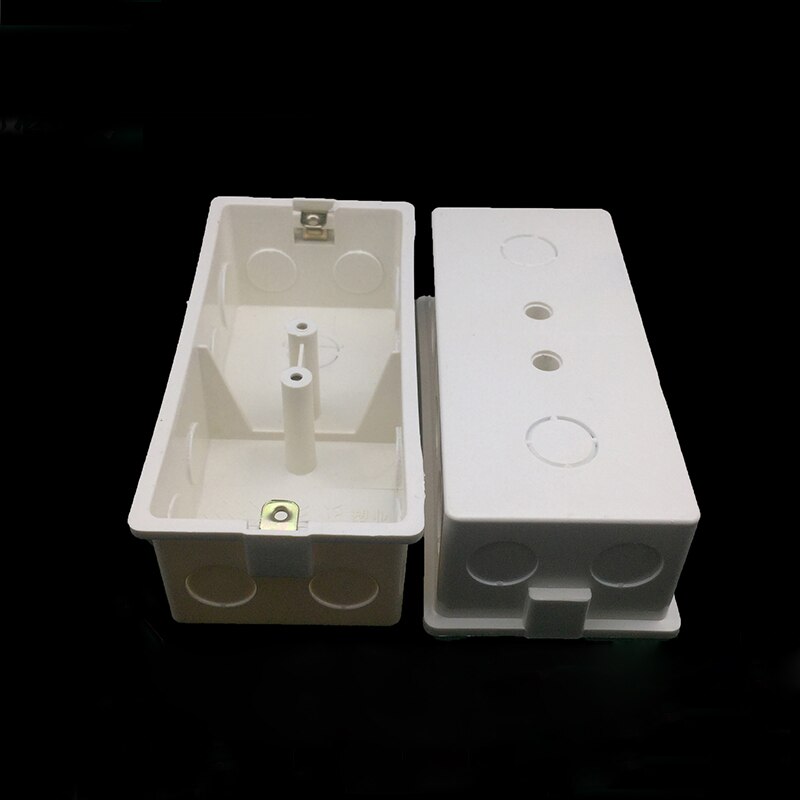 Type 86 PVC Flame Retardant 2-Gang Junction Dark B... – Grandado