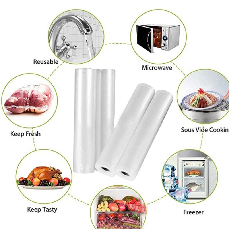 12+15+20+25+30cm*500cm Thicker Kitchen Vacuum Seal... – Vicedeal