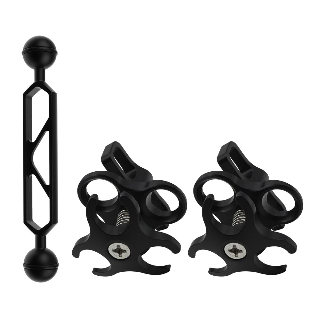 2 Stuks Duiken Light Zaklamp Clip 3 Gat Bal Klem M... – Grandado