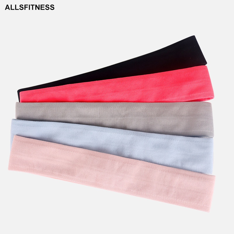 1 Pcs Sweatband Elastic Yoga Running Fitness Sweat... – Grandado