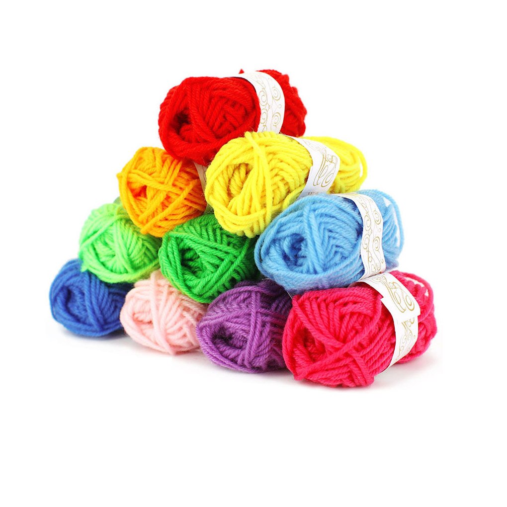 12pcs DIY Knitting Crochet Yarns Yarn Handcrafts C... – Vicedeal