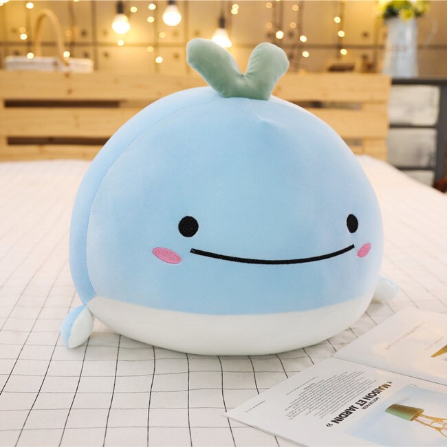 25/40/55Cm Cartoon Leuke Down Katoen Walvis Knuffe... – Vicedeal