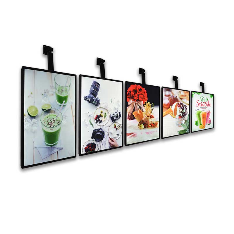 Menu hanging mount magnetic led slim light box led... – Grandado