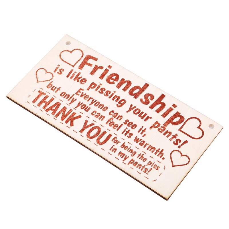 Friendship Sign Best Friend Plaque Shabby Chic Hea... – Grandado