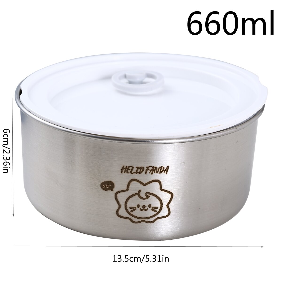 WORTHBUY 304 Stainless Steel Food Containers Refri... – Grandado