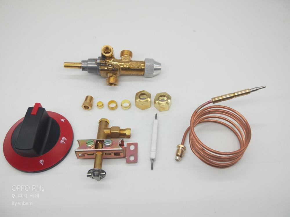 Brass safety flameout protection gas valve WITH Pi... – Grandado
