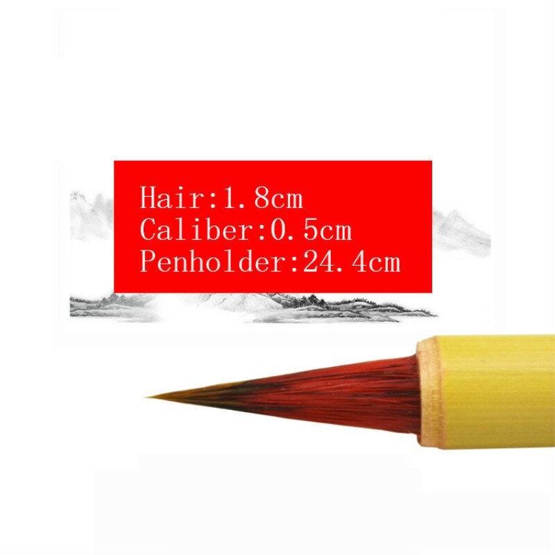 Mulitple Hair Calligraphy Pen 5pcs Chinese Paintin... – Grandado