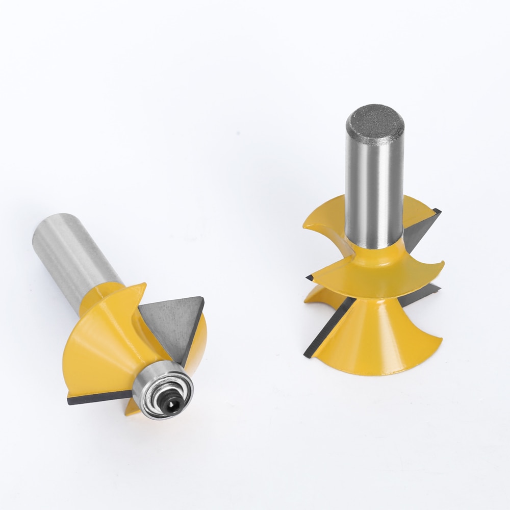 2 stuks 12MM 1/2 "Shank 90 Graden V Tingue Gr... – Grandado