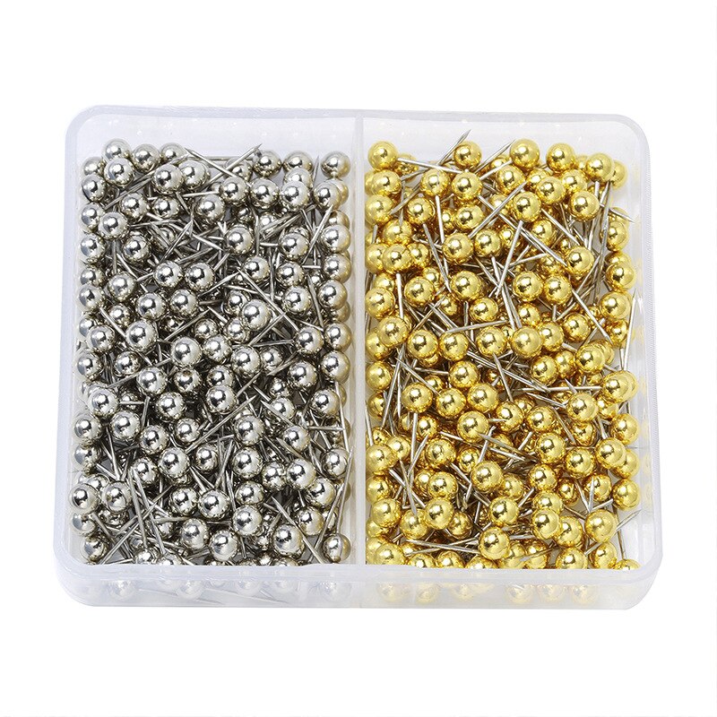 400PCS 4MM Round Plastic Head Steel Point Push Pin... – Grandado