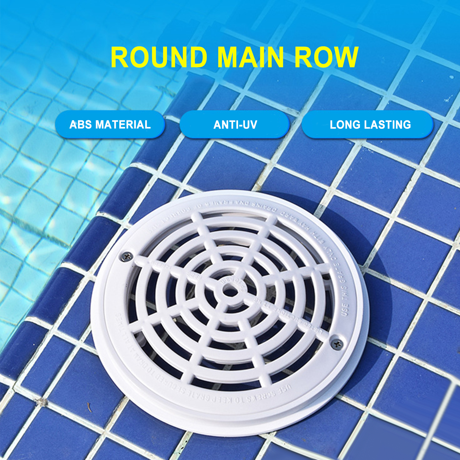 8Inch Pool Drain Cover Pool Master Drain Cover Uni... – Vicedeal