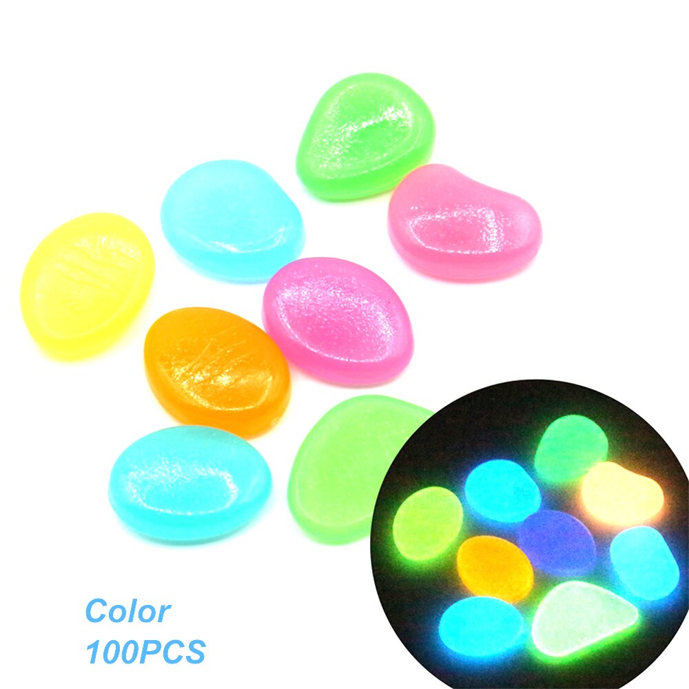 80 90 100 Pcs Luminous Sand Steine Glow In The Dar... – Vicedeal