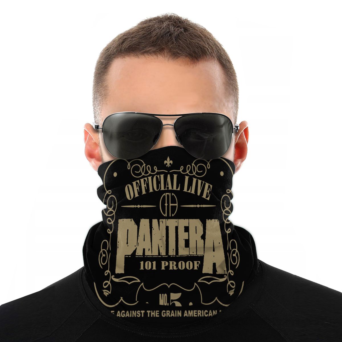 Pantera 101 Proof Vintage Logoblack Mens Metal Roc... – Vicedeal