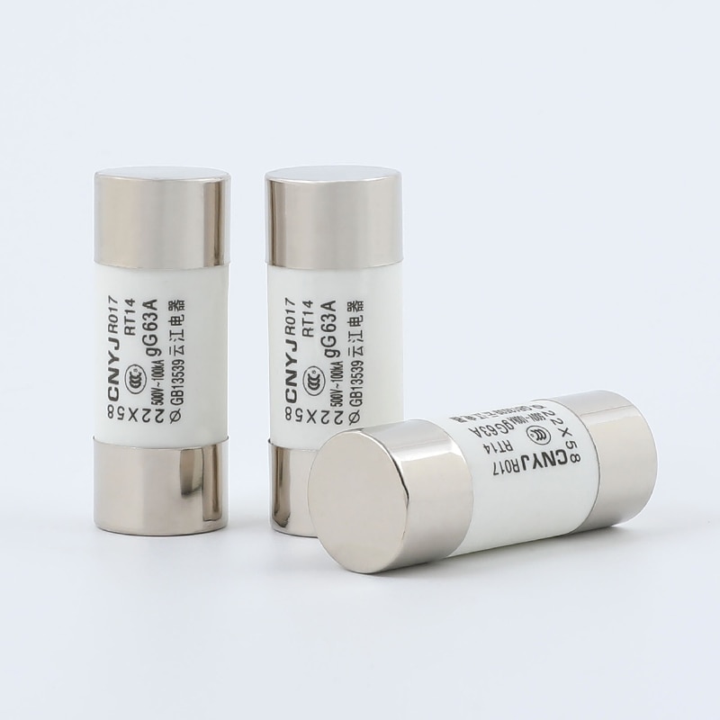 22 x 58 Ceramic cylindrical fuse tube RO17 fuse co... – Grandado