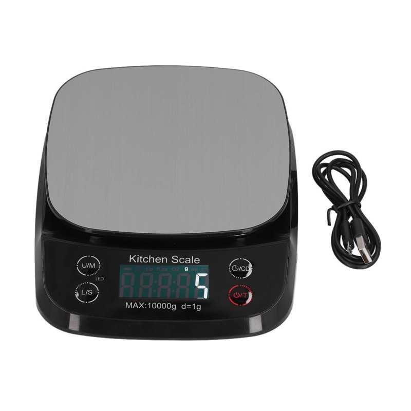 Kitchen Digital Scale Rust Proof Rechargeable Food... – Vicedeal