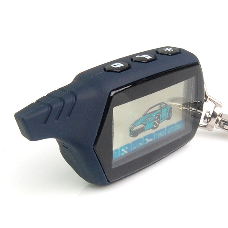 A9 2-way LCD Remote Control KeyChain + A9 Silicone... – Vicedeal