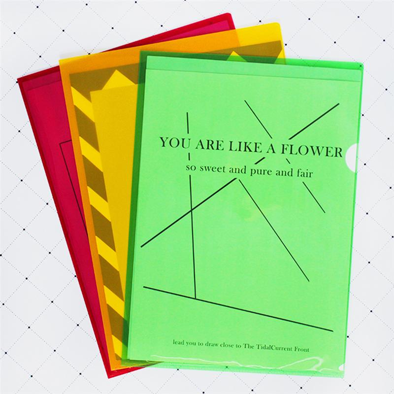 20PCS A4 Transparent Stationery File Folder Waterp... – Grandado