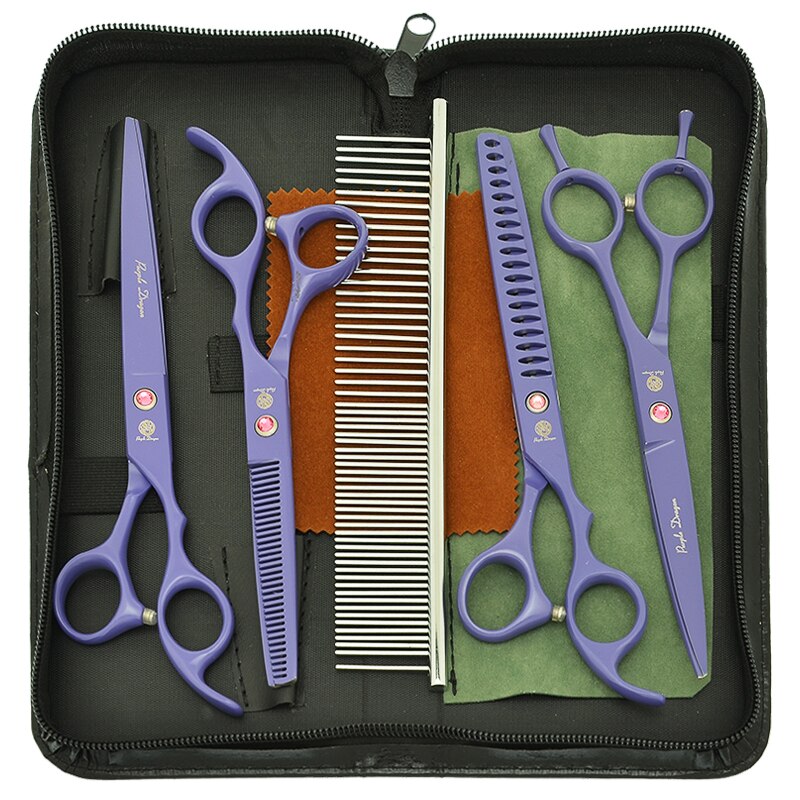 7 Inch Purple Dragon Pets Scissors for Dogs Groomi... – Vicedeal