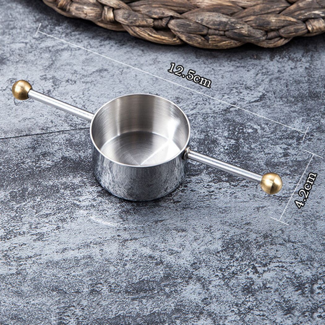 Stainless Steel Cocktail Shaker Measure Cup Dual S... – Grandado