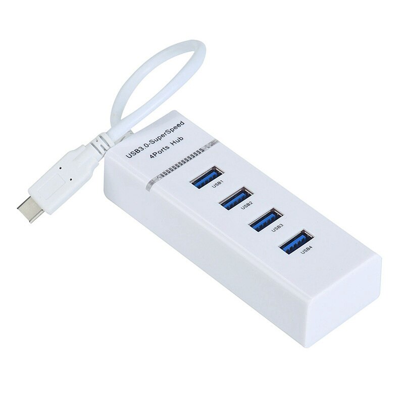 4 Port USB 3.0 Hub Portable High Speed 5Gbps Charg... – Vicedeal