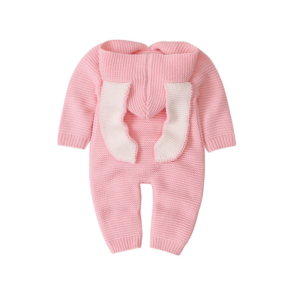 Girl Sweaters Rompers Wool Knitting Newborn Infant... – Grandado